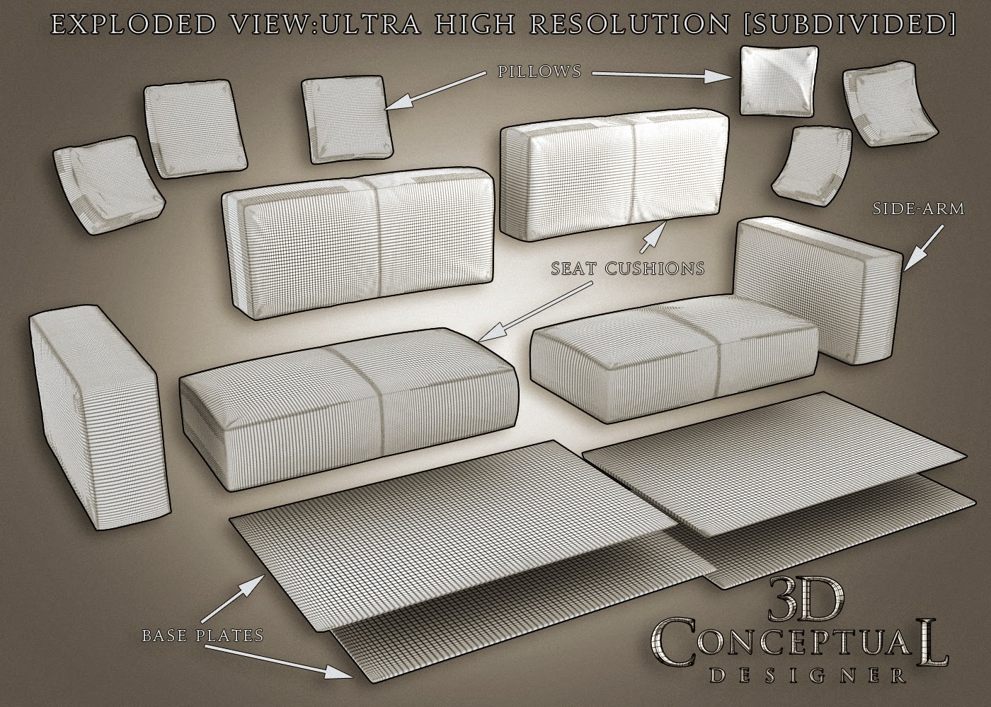 3DconceptualdesignerBlog: Project Review: 3D Subdivision Architectural ...